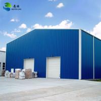 China Low Cost Industrial Spray Painted Metal Building Temporary Steel Structure Warehouse Garage for sale