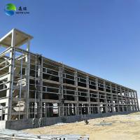 China 6004004200mm Steel structure workshop including optional Lighting System engineered for industrial production and assembly lines for sale