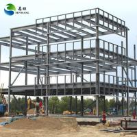 China Professional Customized Large Square Meter Steel Structure Warehouse With Wide Span for sale