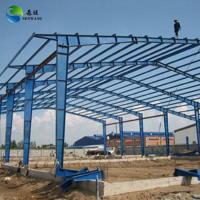 China SA 2.5 Shot Blasting Level Steel Structure Workshop Offering H Section Frame Ideal Steel Structural Workshop Construction for sale