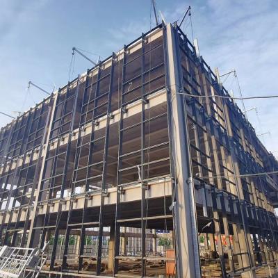 China Prefabricated Corrugated Steel Warehouse , Industrial Steel Prefab Buildings for sale
