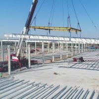 China SA 2.5 Shot Blasting Level Steel Structure Workshop Offering H Section Frame Ideal Steel Structural Workshop Construction for sale