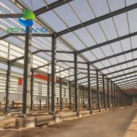 China Steel Structural Workshop Construction Steel Engineering Workshop Incorporating Sandwich Panel Door Ideal for Industrial and Structural Strength for sale