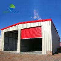 China Sandwich Panel Door Steel Production Workshop Designed to Support Live Load 0.5KNm2 Layout for Industrial Manufacturing for sale