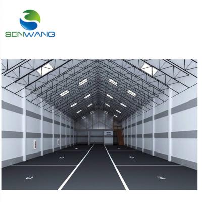 China Steel Structure Warehouse Steel Frame Warehouse with Insulated Sandwich Panel or Steel Color Sheet for sale