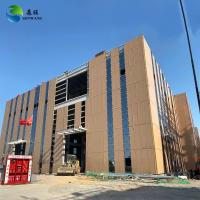China Heavy Duty Autocad Software Steel Structure Warehouse Building Metal Storage Facility For Waterproof Storage for sale