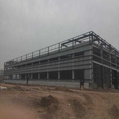 China ISO 9001 Certified Steel Structure Warehouse with Galvanized Frame for sale