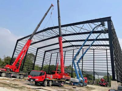 China prefabridcated steel structure warehouse workshop metal building for sale