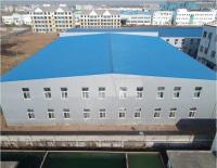 China Steel Structure Warehouse with PVC Window and Angle Bracing for sale