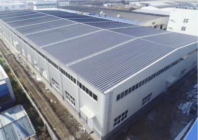 China Steel Structure Warehouse with Sandwich Panel Door ISO 9001 Certified for sale