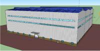 China Direct Deal Steel Structure Workshop with Prefabricated Steel Frame and Customizable Components According To Customer Require for sale