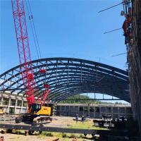China Pre Engineered Steel Structure Apartment Building / Prefabricated Garage Buildings for sale