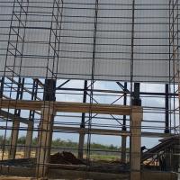 China Color Steel Panels Metal Workshop With Wind Load 150KMH Strength Providing Structure Ideal for Industrial Fabrication and Storage for sale