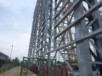 China Color Steel Panels Metal Workshop With Wind Load 150KMH Strength Providing Structure Ideal for Industrial Fabrication and Storage for sale