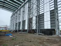 China Q355 Or Q235 Frame Warehouse Prefabricated Metal Workshops Factory for sale