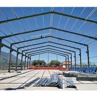 China Customizable Q355 Q235b Modular Steel Structure Welded Connection Durable Performance for sale