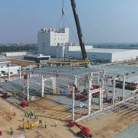 China Q235B/Q355B H Steel Single/Double Lane Light Steel Frame With H/C/Z Section Steel for sale