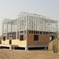 China Q355 Q235 Steel Structure Warehouse Building With Aluminum Alloy Windows for sale