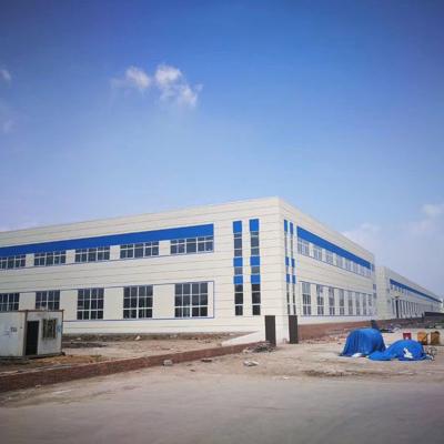 China Q235 Q345 Low Carbon Steel Structure Bolted Connection Industrial Steel Warehouse for sale