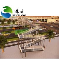 China H Column Steel Structural Framework Wide Span Steel Truss Bridge for sale