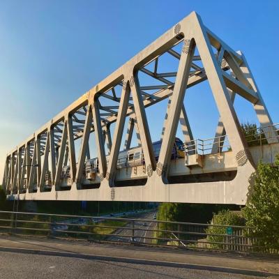 China Angle Steel Knee Braces Steel Structure Bridge Enhanced Stability In Customizable for sale