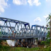 China Low Maintenance Iron Frame Bridge Designed for Bridge Building Ensuring Stability and Longevity in Construction Projects for sale
