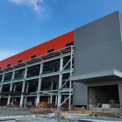 China Light Steel Structure with Q355 Q235B Steel Grade for sale
