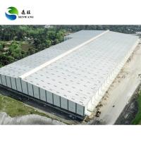 China Customizable Door Size Aircraft Hangar with Fireproof UV-Resistant Materials and Prefabricated Assembly for sale