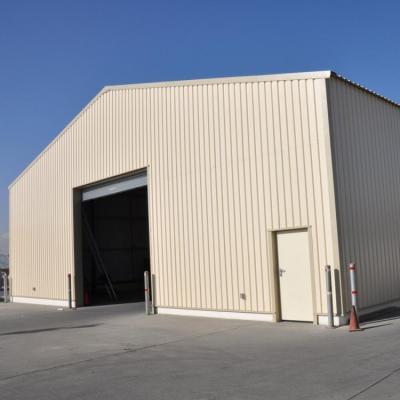 China Metal Frame Factory Workshop Steel Sheet Waterproof Portal Warehouse Building for sale
