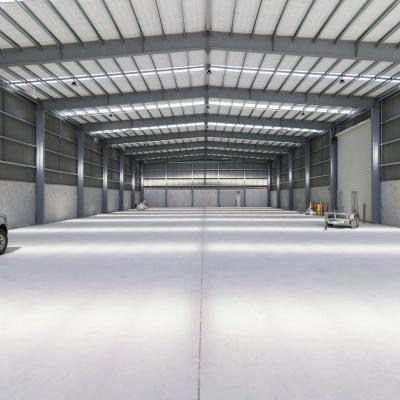 China Customizable Steel Structure Warehouse offering spacious and durable solutions for industrial production lines and equipment storage needs for sale