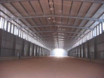 China Galvanized Steel Structure Warehouse Q355 Q235 Steel Frame Warehouse Construction for sale