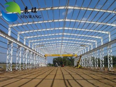 China Concrete Foundation Metal Structure Warehouse In Compliance With Gb Standard for sale