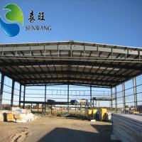 China AutoCAD Drawing Steel Construction Warehouse , Metal Frame Structure Building for sale