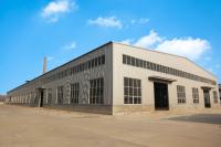 China Customized Light Heavy Prefab Steel Workshop With Mmbrane Fabric Sail Finishing for sale