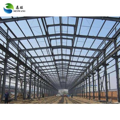 China Steel Structure Warehouse with 50 Year Warranty and High Seismic Zone Design Featuring Customizable Parapet Wall for sale