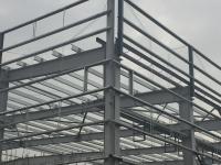 China Prefab Steel Garage Lightweight Warehouse Construction Materials for sale