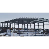 China Low Maintenance Requirements Steel production workshop with Steel Metal Frame Structure for sale
