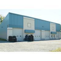 China Metal Cladding Galvanized Steel Structure Fabricated Industrial Workshop Building for sale