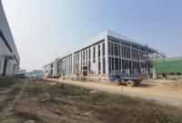 China Steel Structure Warehouse with H Steel Frame and Z C Purlin for sale