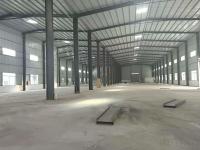 China Color Sheet Roof Panel Prefabricated Steel Warehouse With Hot Dipped Galvanized Purlin for sale