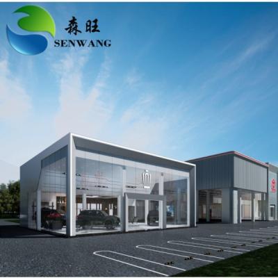 China Personalized Design Steel Frame Prefabricated Multi Storey Office Building Galvanized for sale