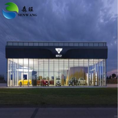 China Customized Sandwich Panel Steel Workshop Building for sale