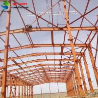 China Industrial Steel Structure Workshop with Optional Crane and High Fire Resistance for sale
