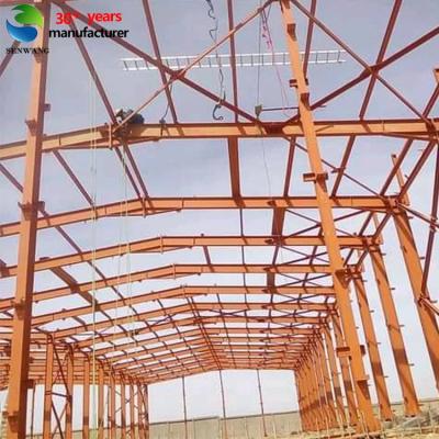 China Industrial Steel Structure Workshop with Optional Crane and High Fire Resistance for sale