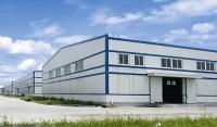 China Connect Bolt / Weld Warehouse Drawings Steel Structure Construction for sale