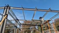 China Prefabricated Steel Structure Workshop with Light Steel Q355 Main Frame Short Construction Period and Earthquake Resistant 8 Grade for sale