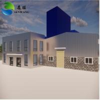 China Customized Windows And Doors Prefab Metal Storage Buildings Galvanized Painted for sale
