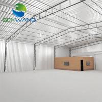 China CE Certified Steel Structure Warehouse with Galvanized Metal Cladding for sale