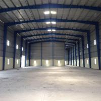 China Steel Structure Warehouse with Steel Color Sheet Cladding CE Certified for sale