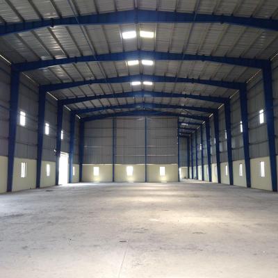 China Steel Structure Warehouse with Steel Color Sheet Cladding CE Certified for sale
